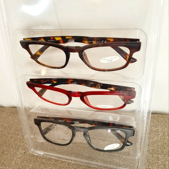 Perry Ellis | Accessories | Perry Ellis Readers Glasses Set Of 3 25 ...